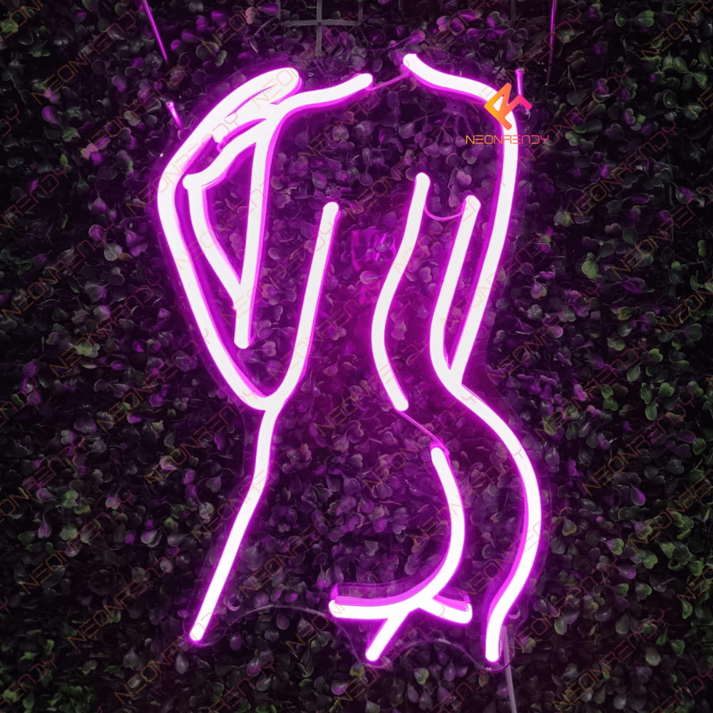 Female Body Neon Sign Sexy Woman Led Light Neonready