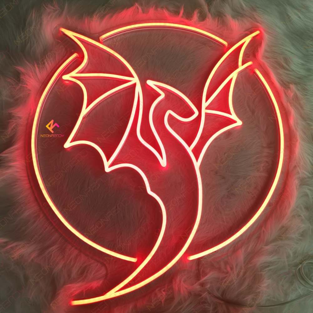 Dragon Neon Sign Anime Neon Light For Gamer - NeonReady